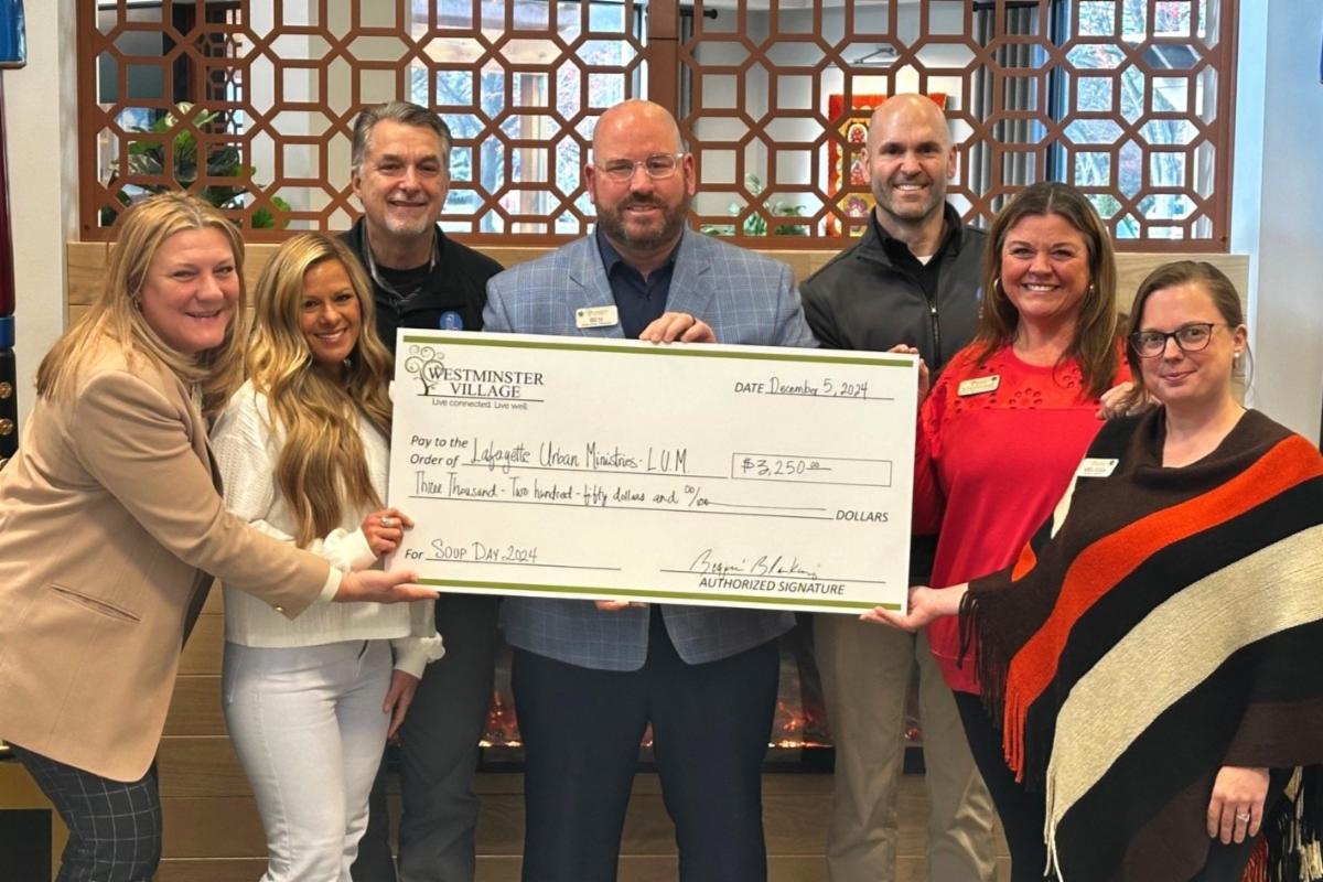 Celebrating Community Spirit & Generosity - Lafayette Urban Ministry