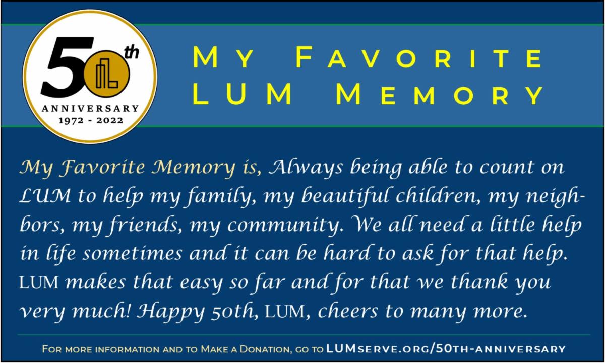 What's Your Favorite LUM Memory?