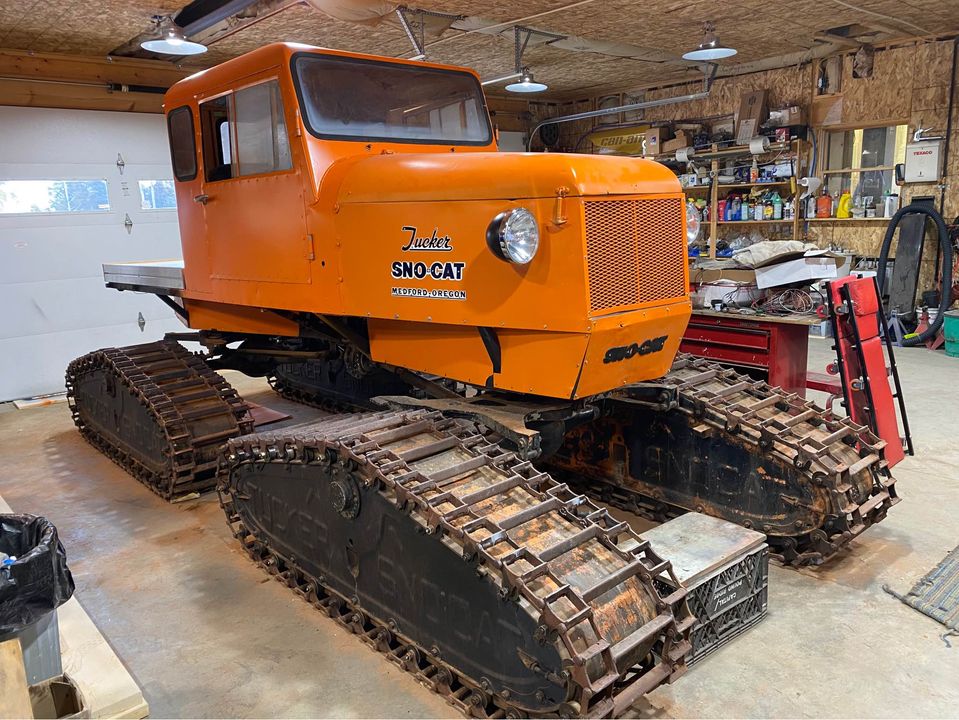 1971 Tucker Sno Cat, Tracked Sno Groomer - $33,000