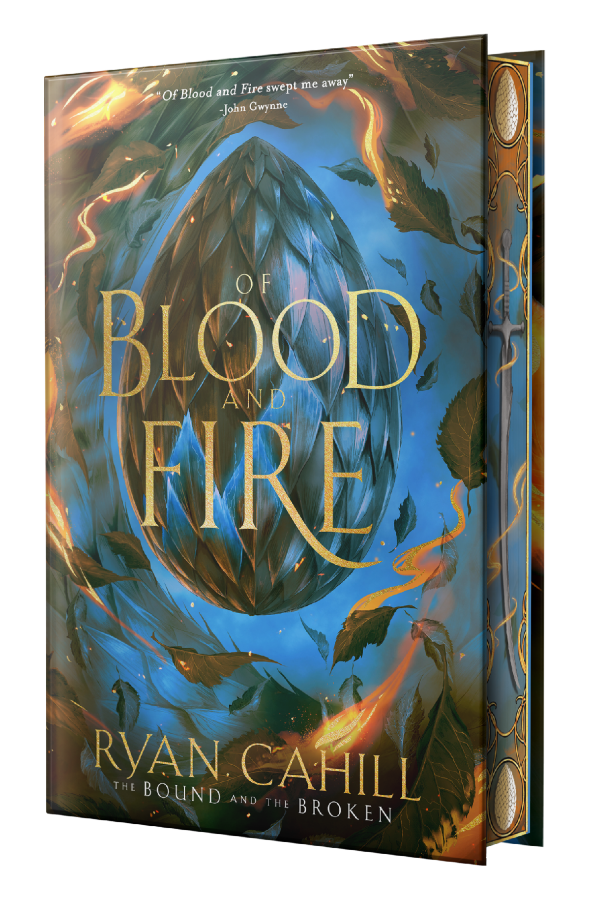 Of Blood and Fire by Ryan Cahill - Limited Edition - Subscriber Early ...