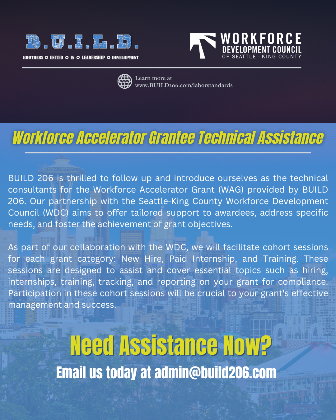 Workforce Accelerator Grantees - BUILD 206 Technical Assistance