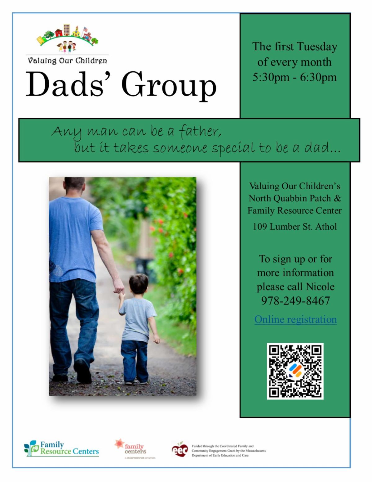 We have some great groups for Dads.