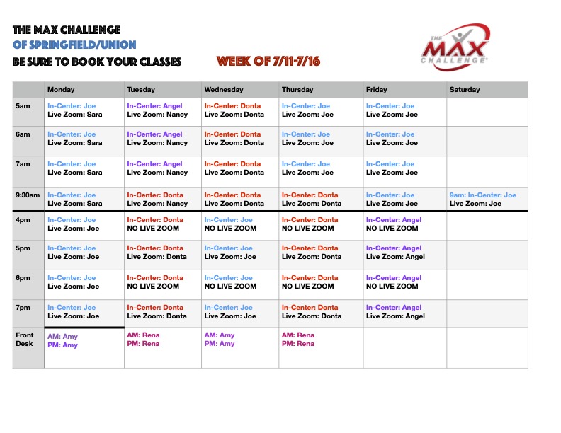 Your In-Center & Virtual MAX Challenge! 👉 Week 3!