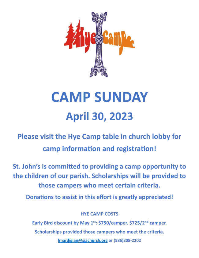 Weekly Church e-Bulletin