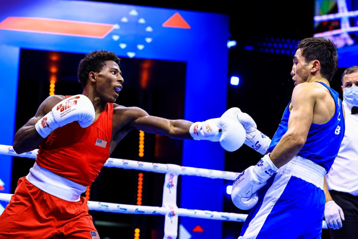 U.S. hope Jahmal Harvey defeated the reigning AIBA World Champion in ...