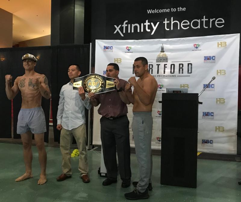"Fight Night at the Capital" BOXING WEIGHTS FROM HARTFORD - REAL COMBAT ...