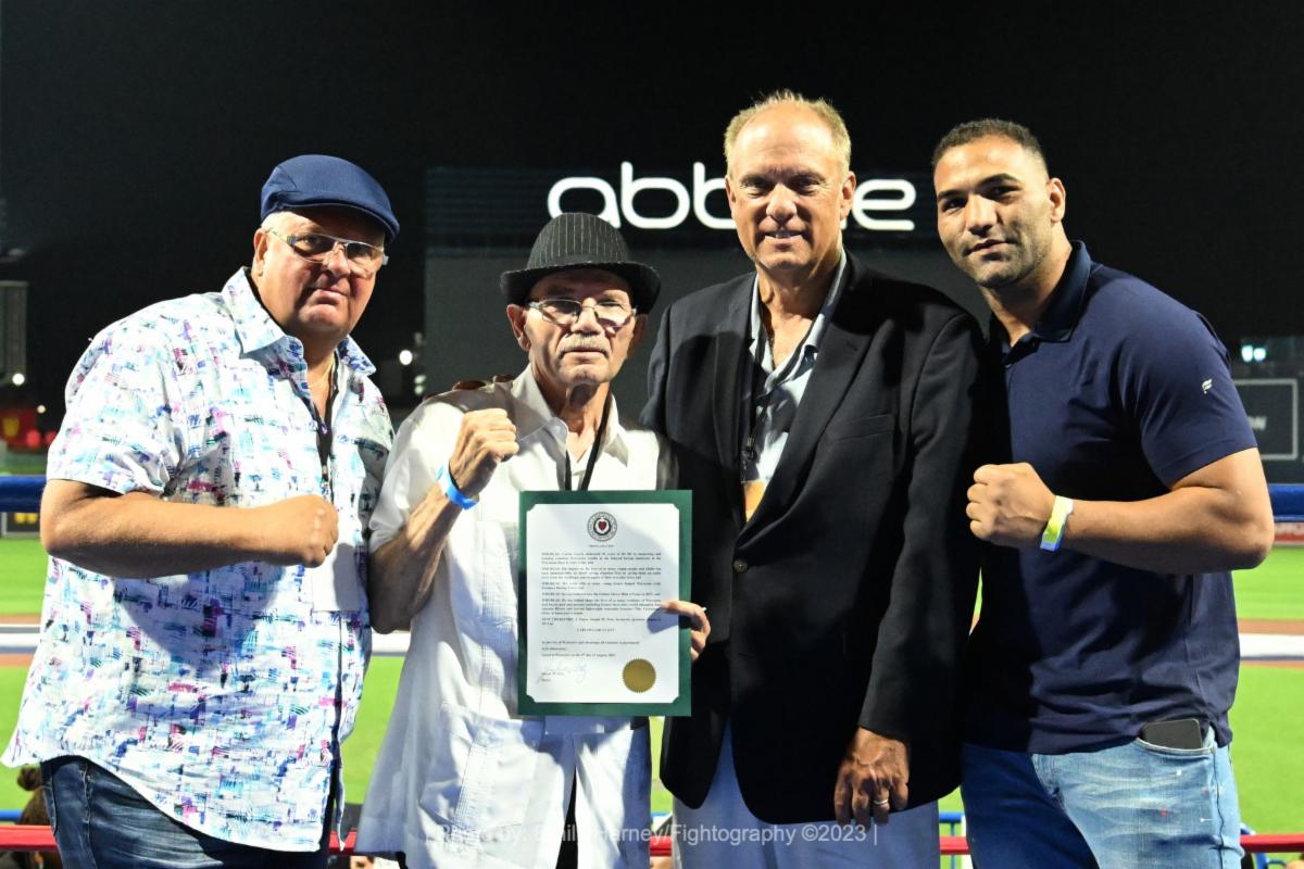 “Punch-Out at Polar Park” Official Results From Worchester, Mass - REAL ...