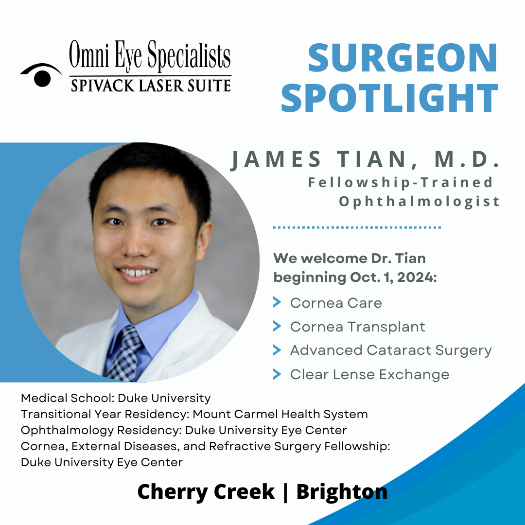 Updates from Omni Eye Specialists & CE