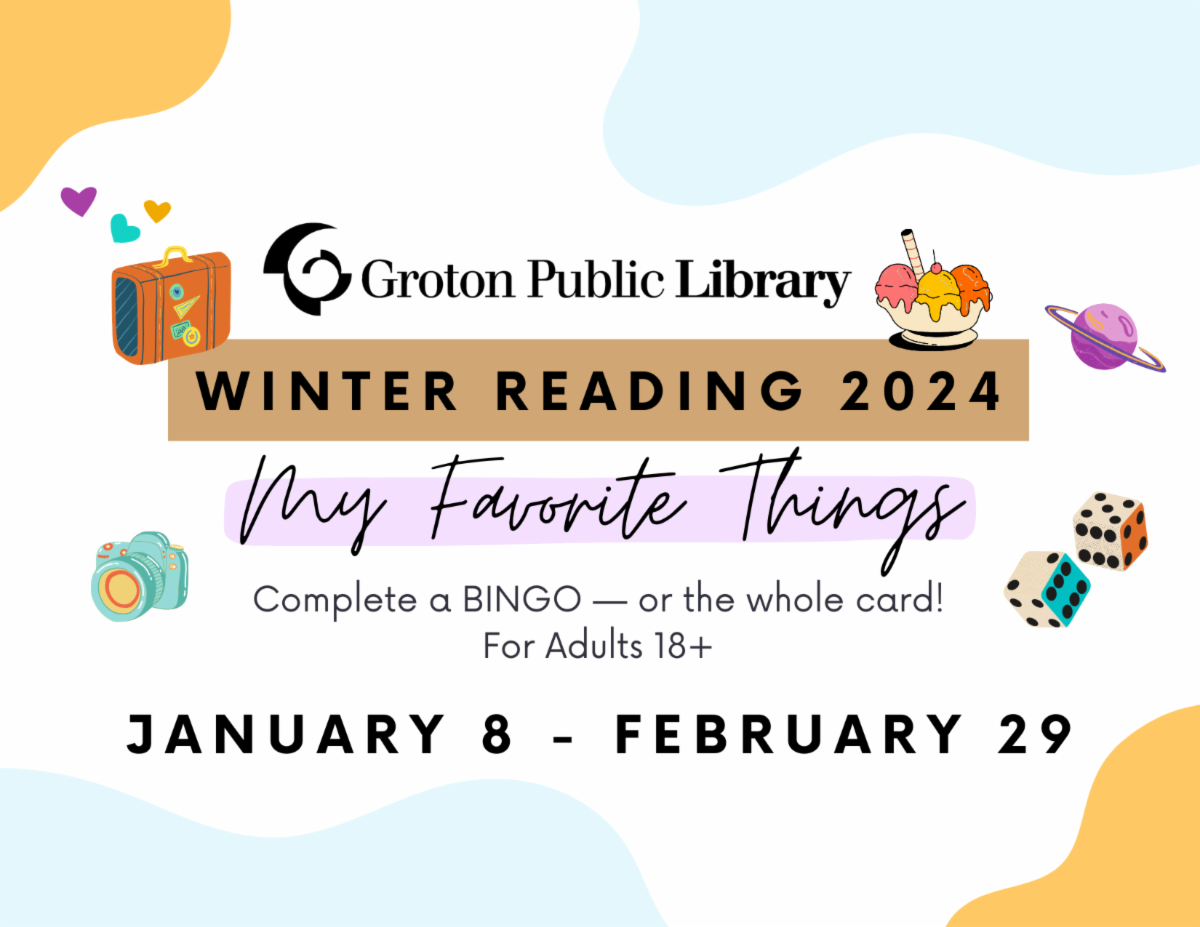 What's Happening at the Groton Public Library? ☃️