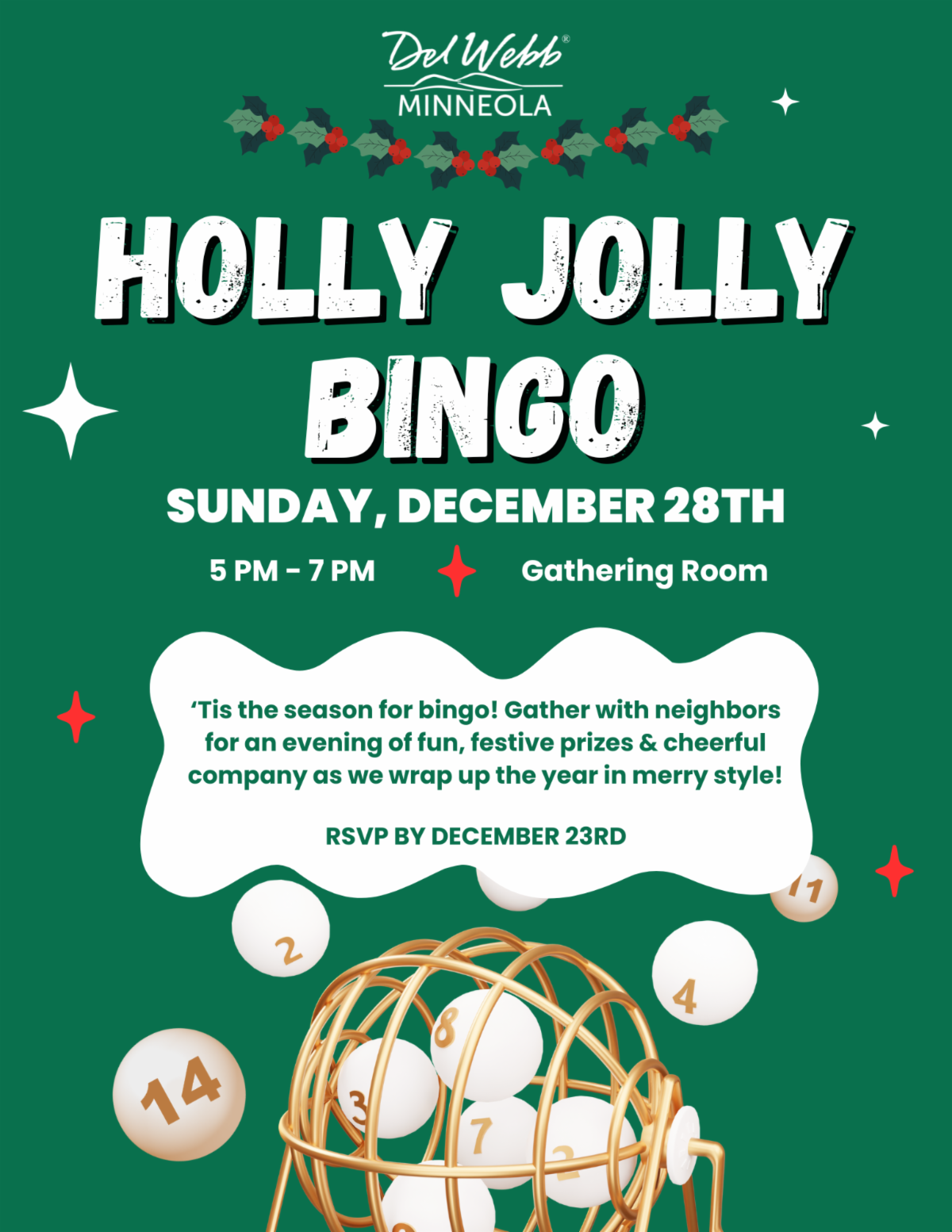 Holly Jolly Bingo