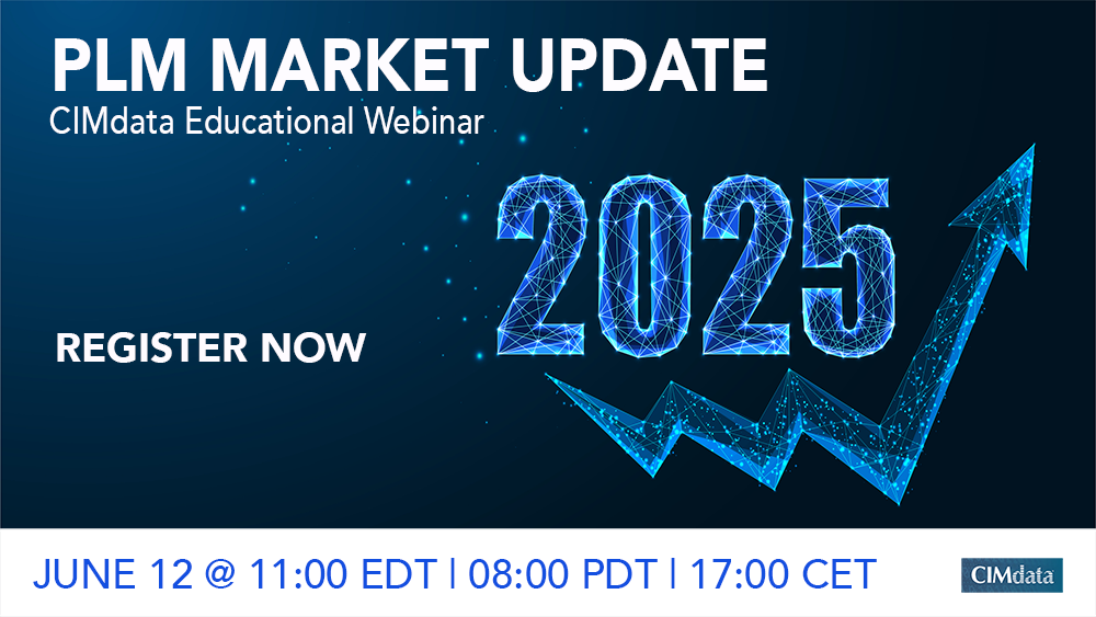Thanks for your interest in CIMdata's Educational Webinar: 2025 PLM Market Update