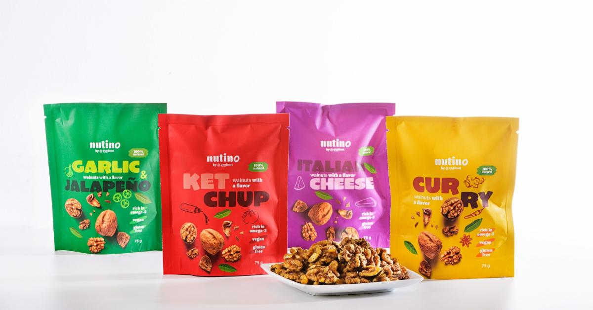 Welcome Nutino, the walnut snack reinvented!