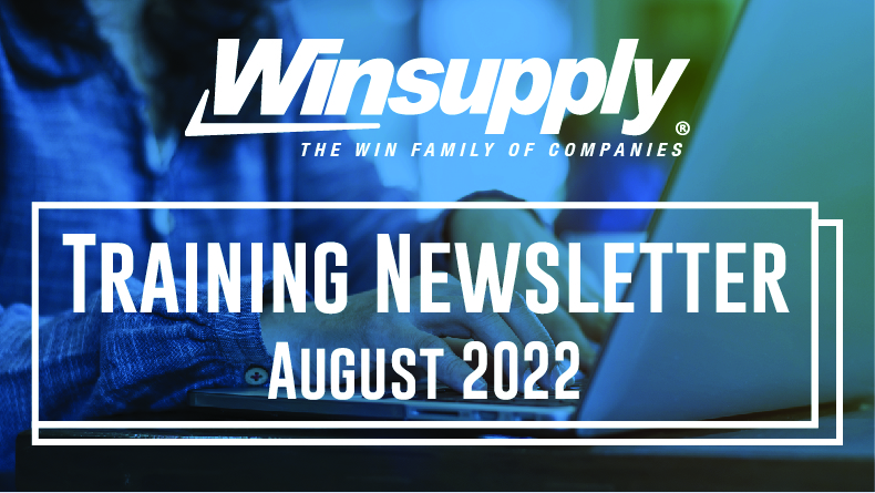 Training Newsletter - August 2022