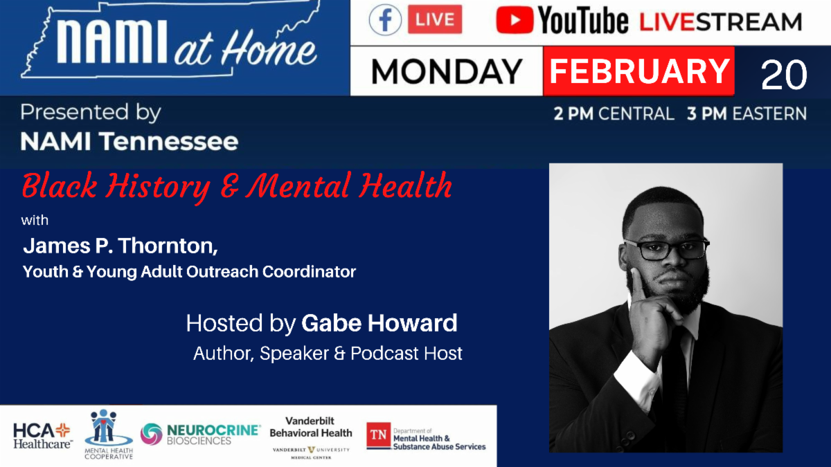 NAMI At Home Live: Black History & Mental Health | Meet Hal Cato - A ...