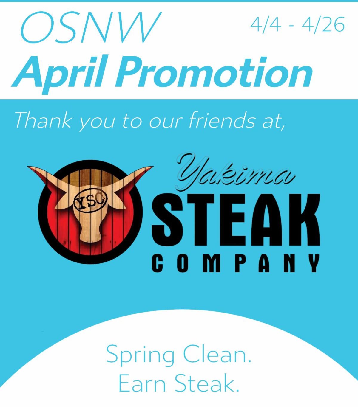 April Promotion!