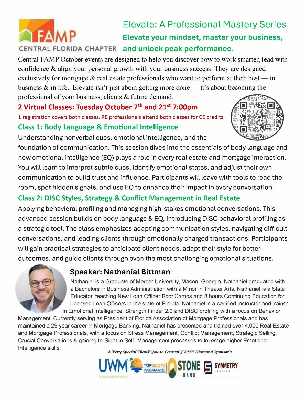 WOW - Check Out the upcoming Education and Networking opportunities ...