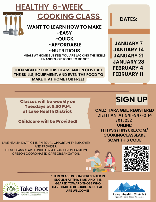 Healthy Cooking Class