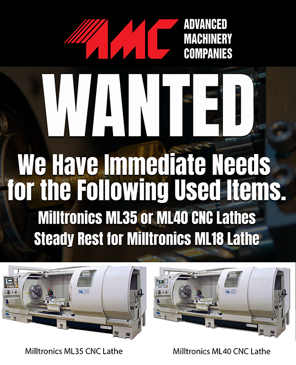 Used machinery wanted