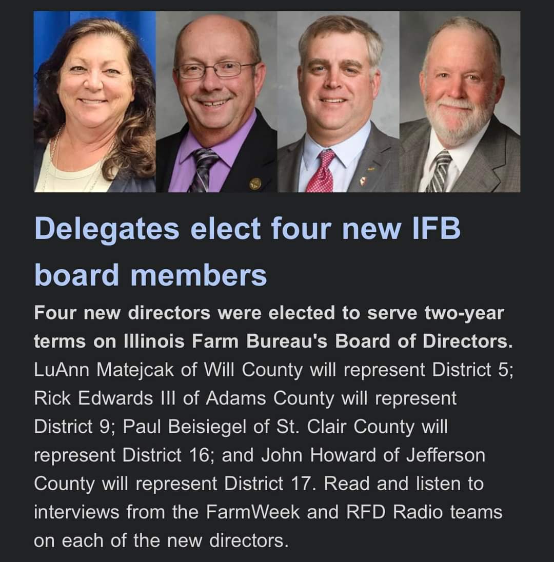 Will County Farm Bureau Directions 12/15/23