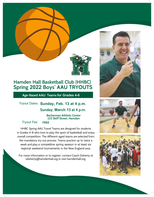 Brings you: Hamden Hall Basketball Club, Steward Outdoor School : Open ...