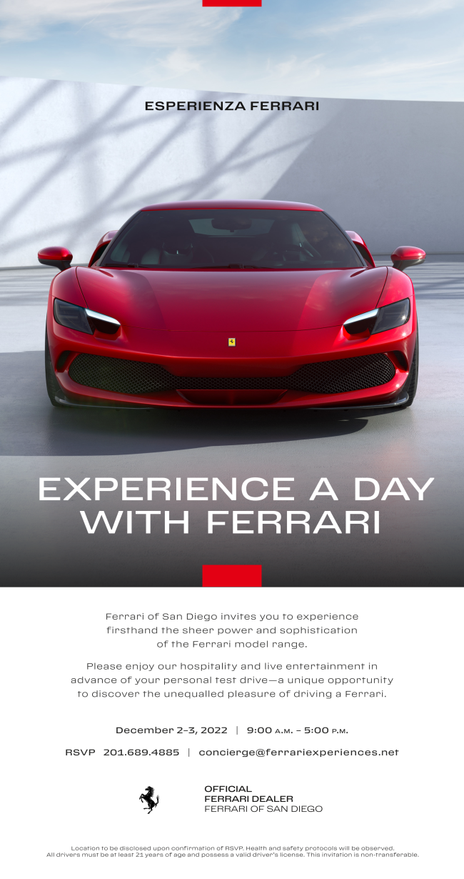 A Ferrari Lovers Dream