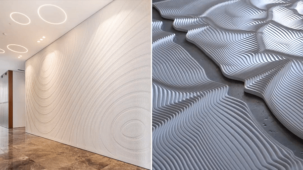 Seamless, Bespoke 3D Textured Walls