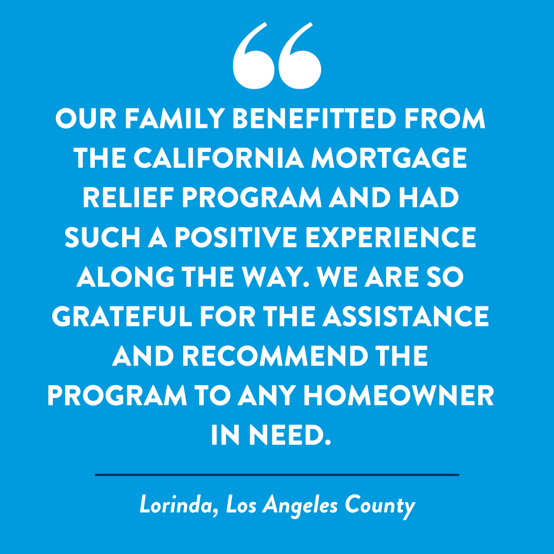 California Mortgage Relief Program eNewsletter Issue No. 22