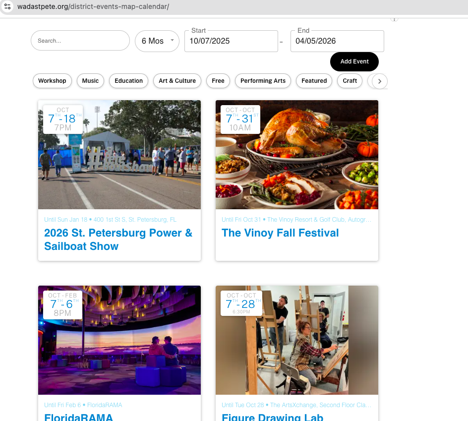 WADA Unveils Interactive Map and Unified Events Calendar for the ...