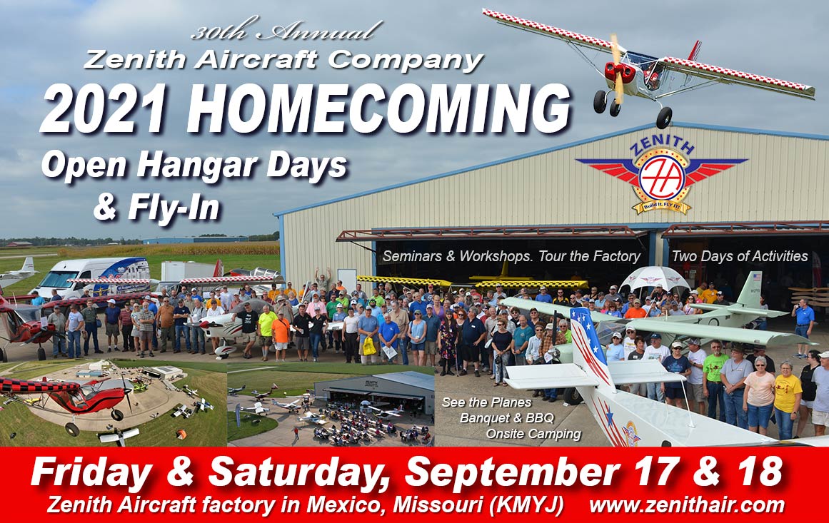 Updates from Zenith Aircraft Company