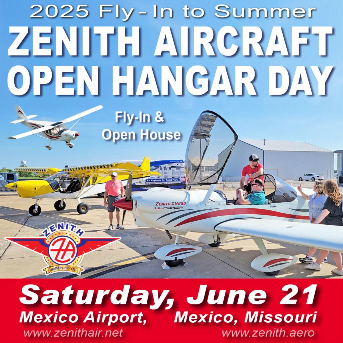 Zenith Aircraft Updates