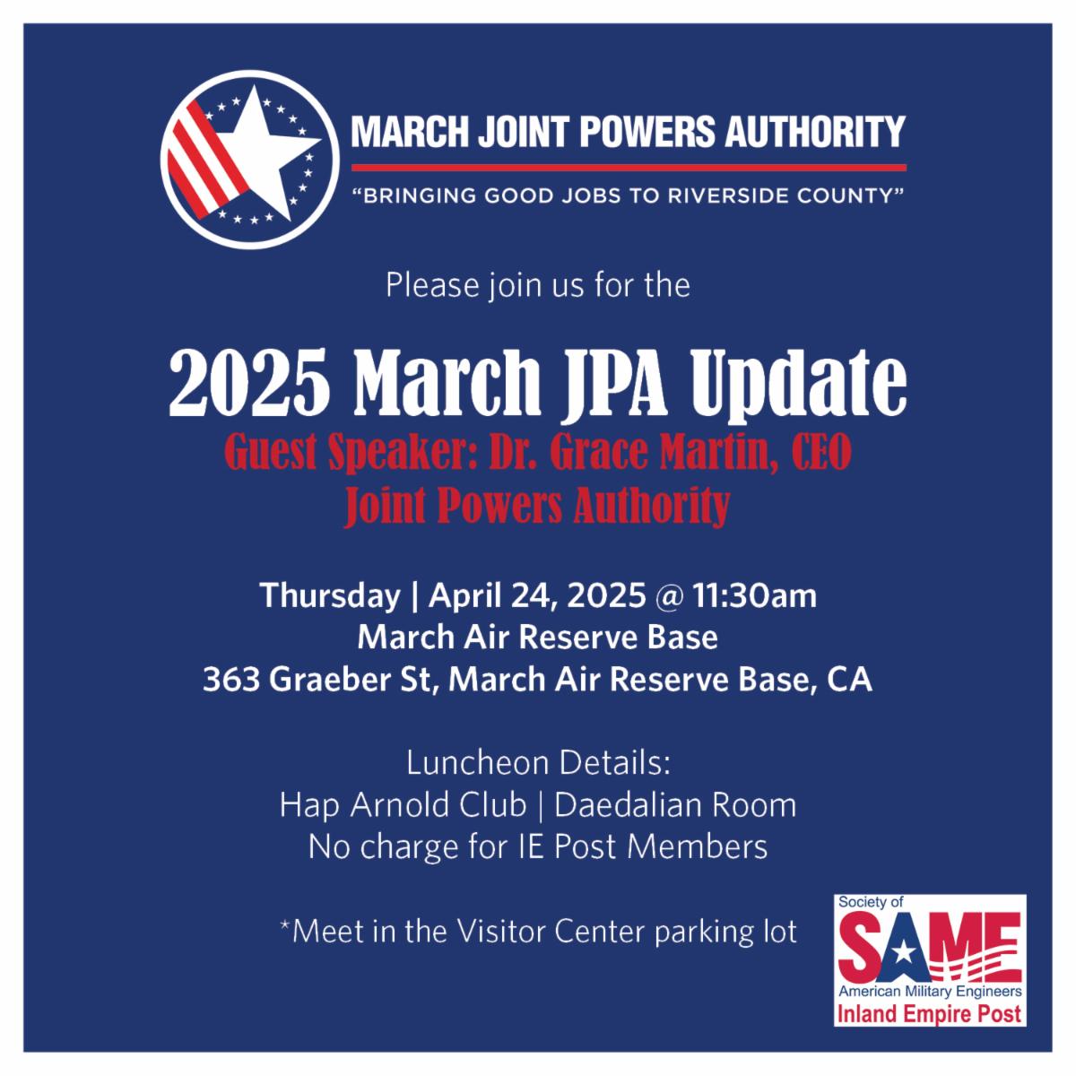 2025 March Joint Powers Authority Development Update
