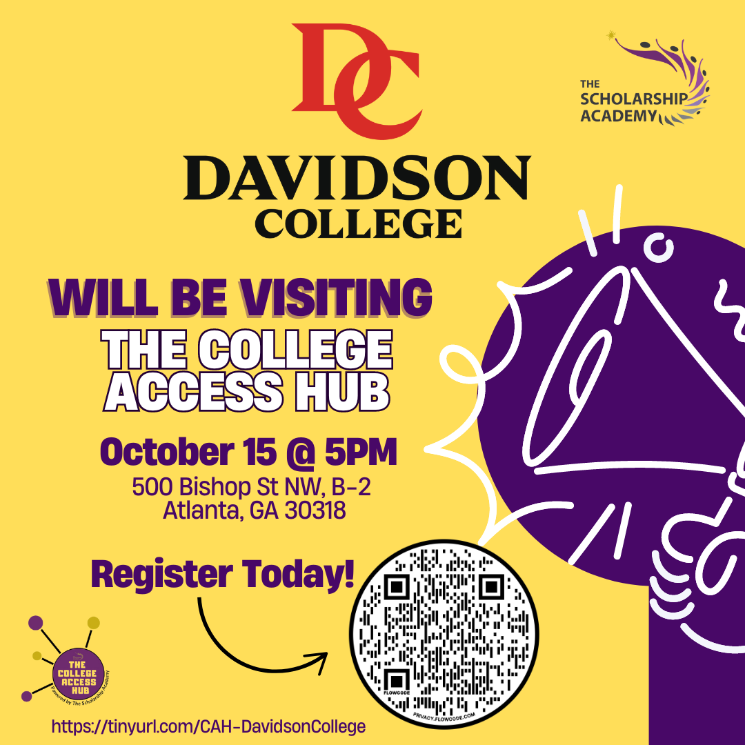 Davidson College at the College Access Hub