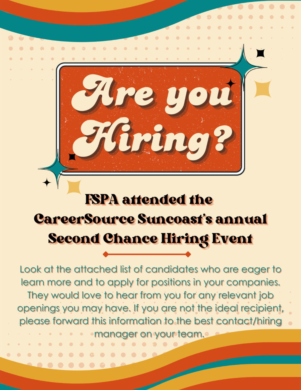 Are you Hiring? List of candidates eager to learn attached