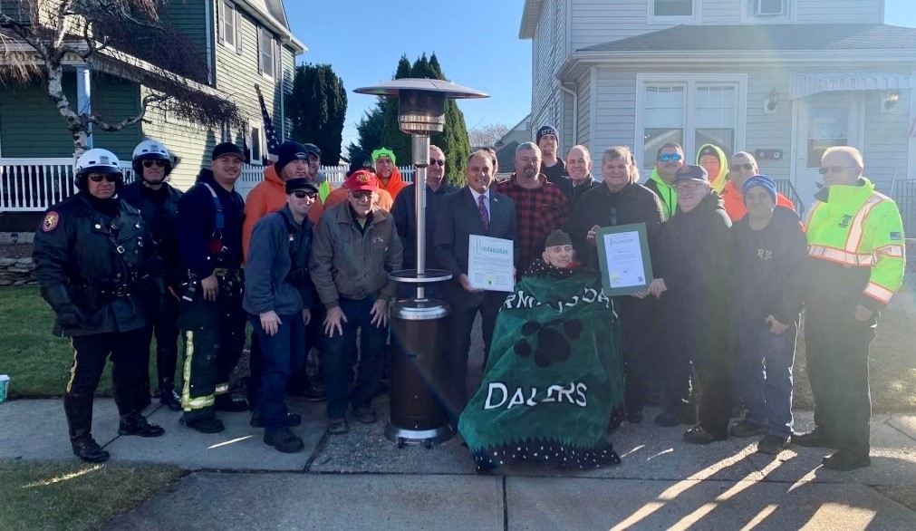 Honoring Farmingdale Village Resident Edward Lomot