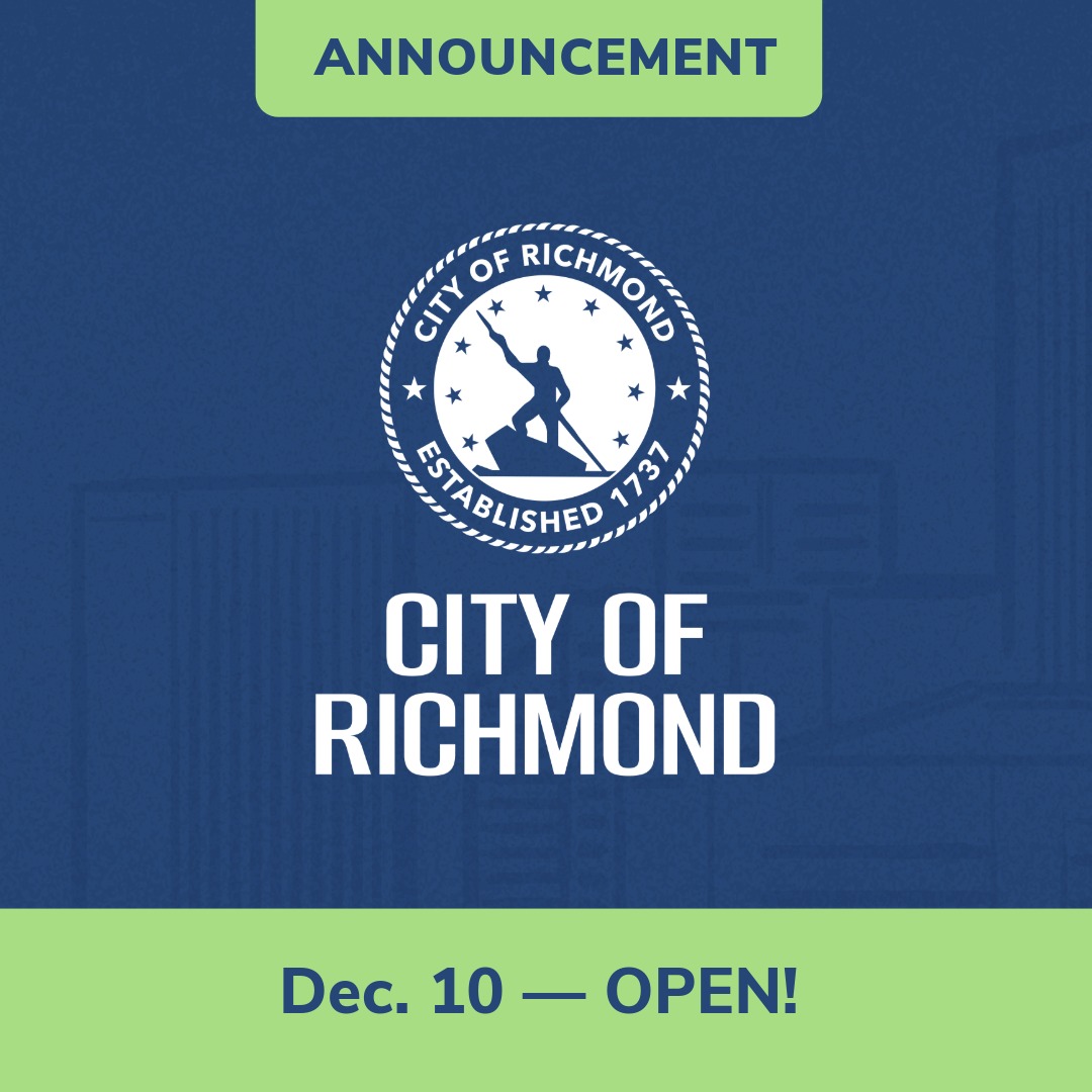 City Buildings Will Be Open Tomorrow, Wednesday, Dec. 10