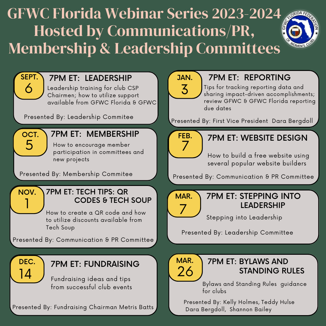 GFWC Florida Clubwoman Newsletter