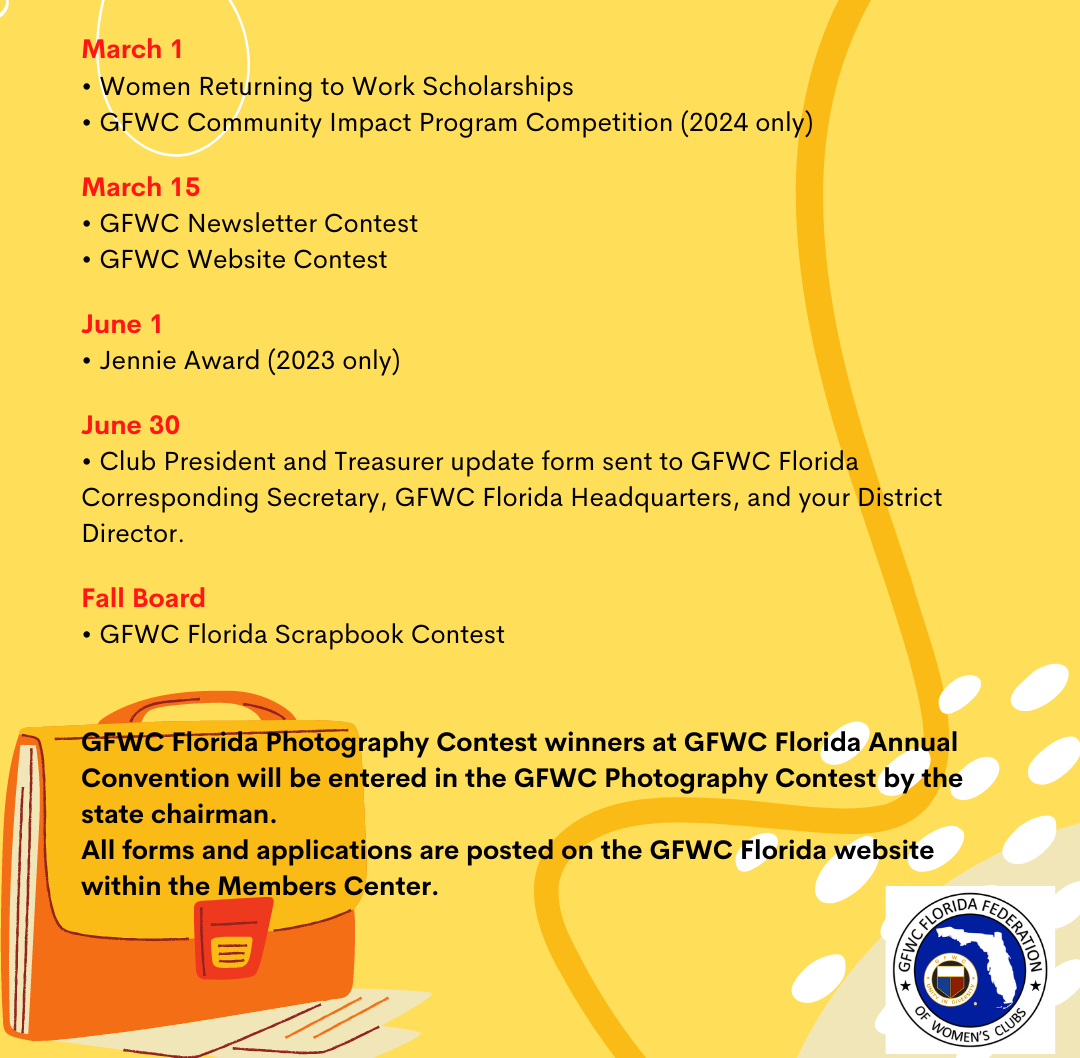 GFWC Florida Clubwoman Newsletter