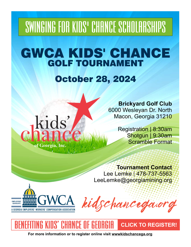 GWCA Kids' Chance of Georgia Charity Golf Tournament