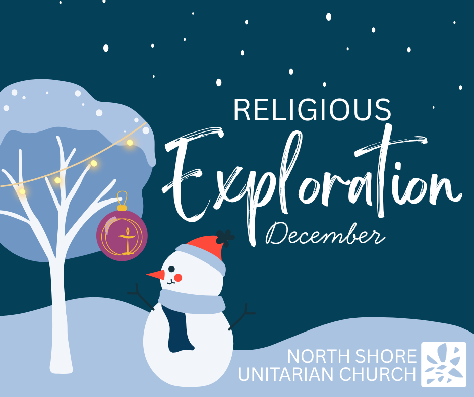 December Religious Exploration Update