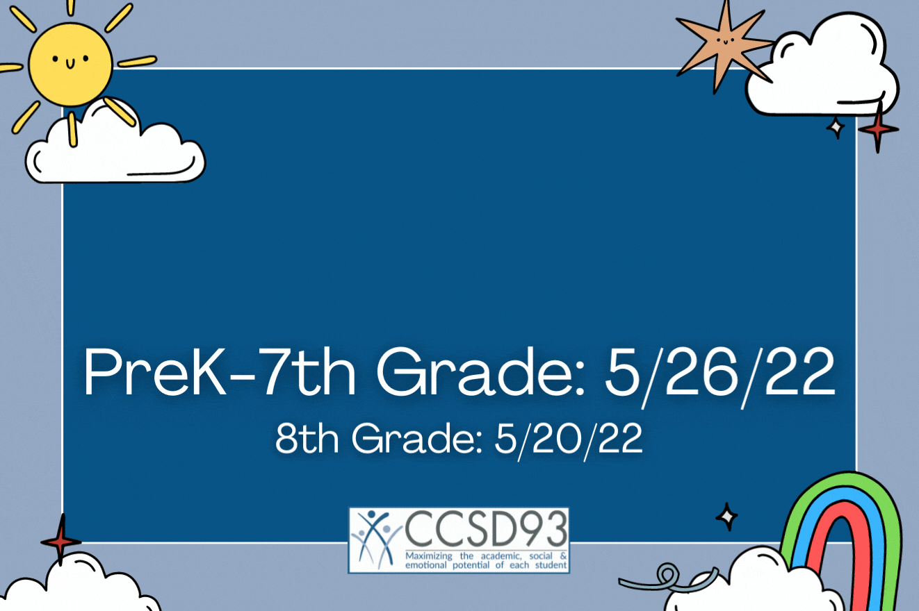 5/20/22 Enews From CCSD93
