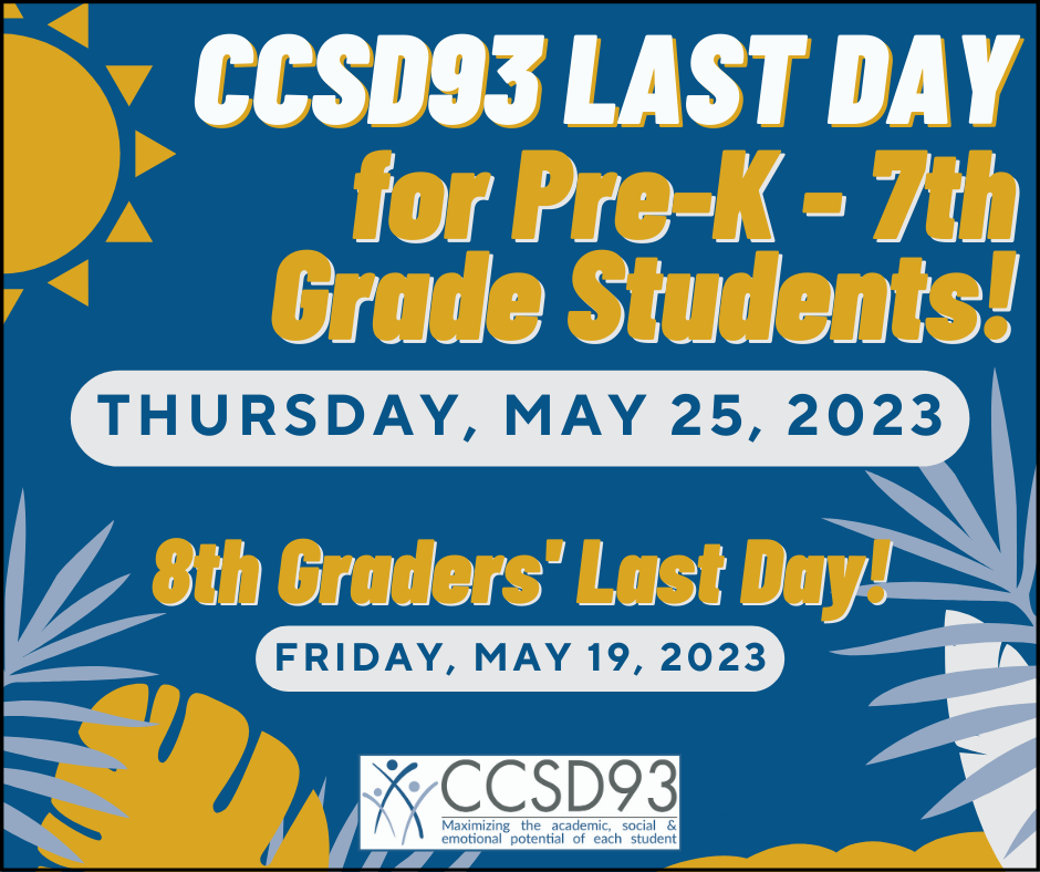 5/19/23 Enews From CCSD93