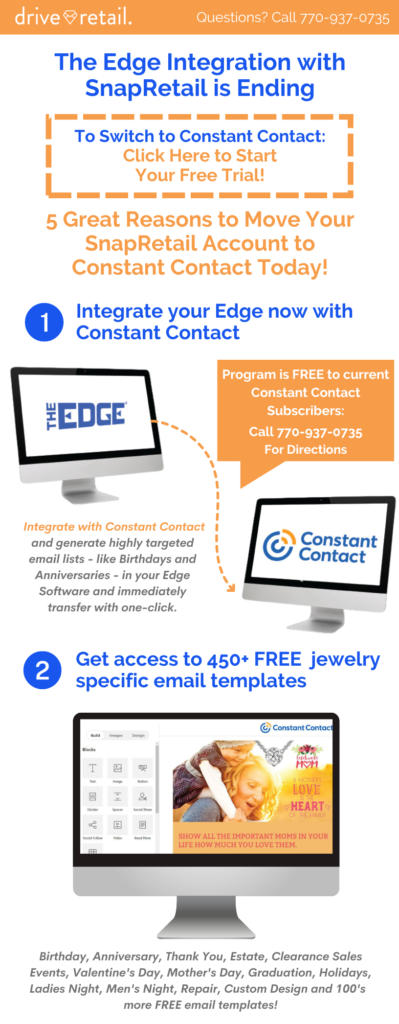 The Edge Integration with SnapRetail is Ending