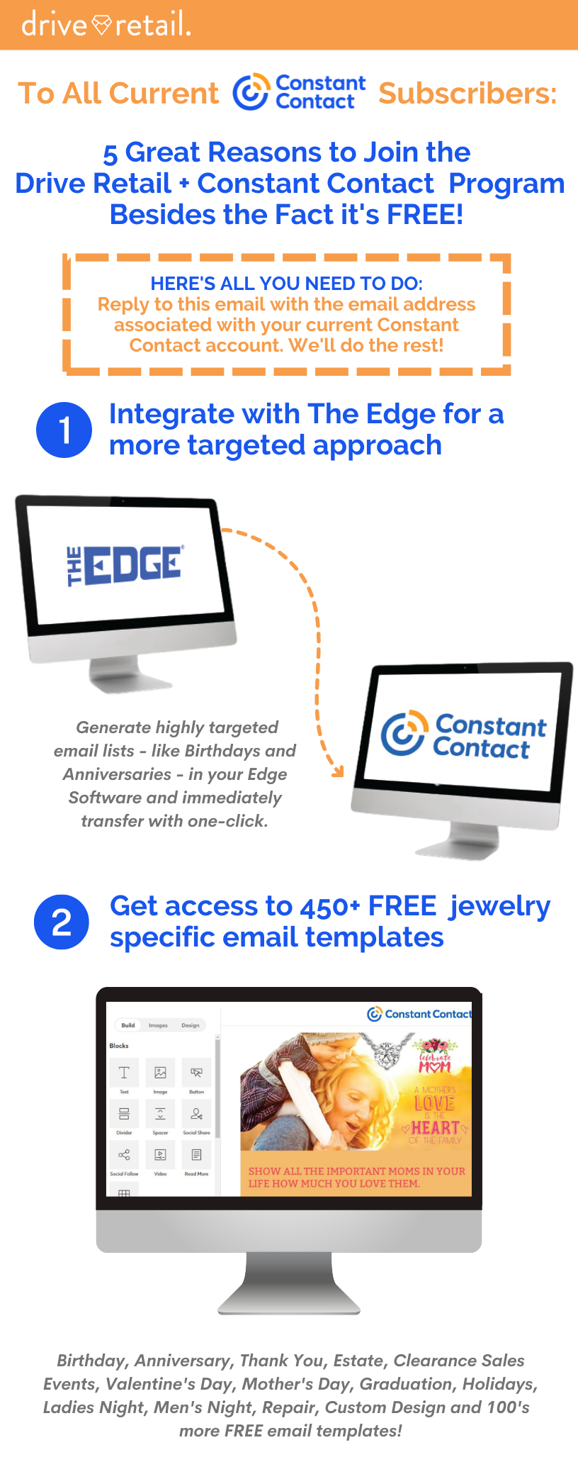 Integrate Your Edge Software with Constant Contact