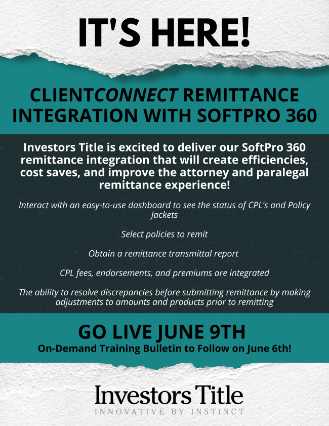 Southeast Regional Office - It's Here! ClientCONNECT Remittance ...