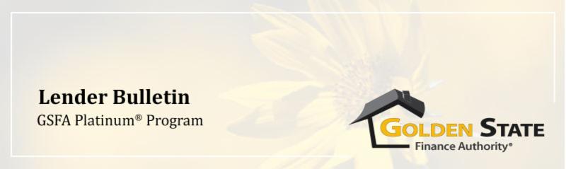 GSFA Platinum Bulletin #18-06 - Program Updates