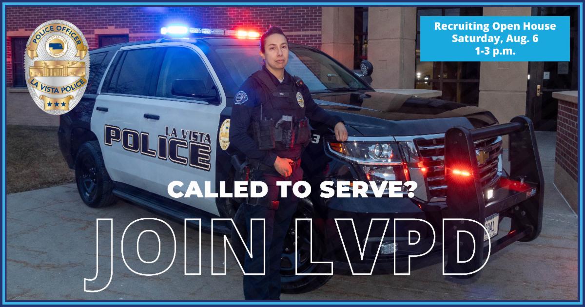 La Vista Police Department Recruiting Open House this Saturday