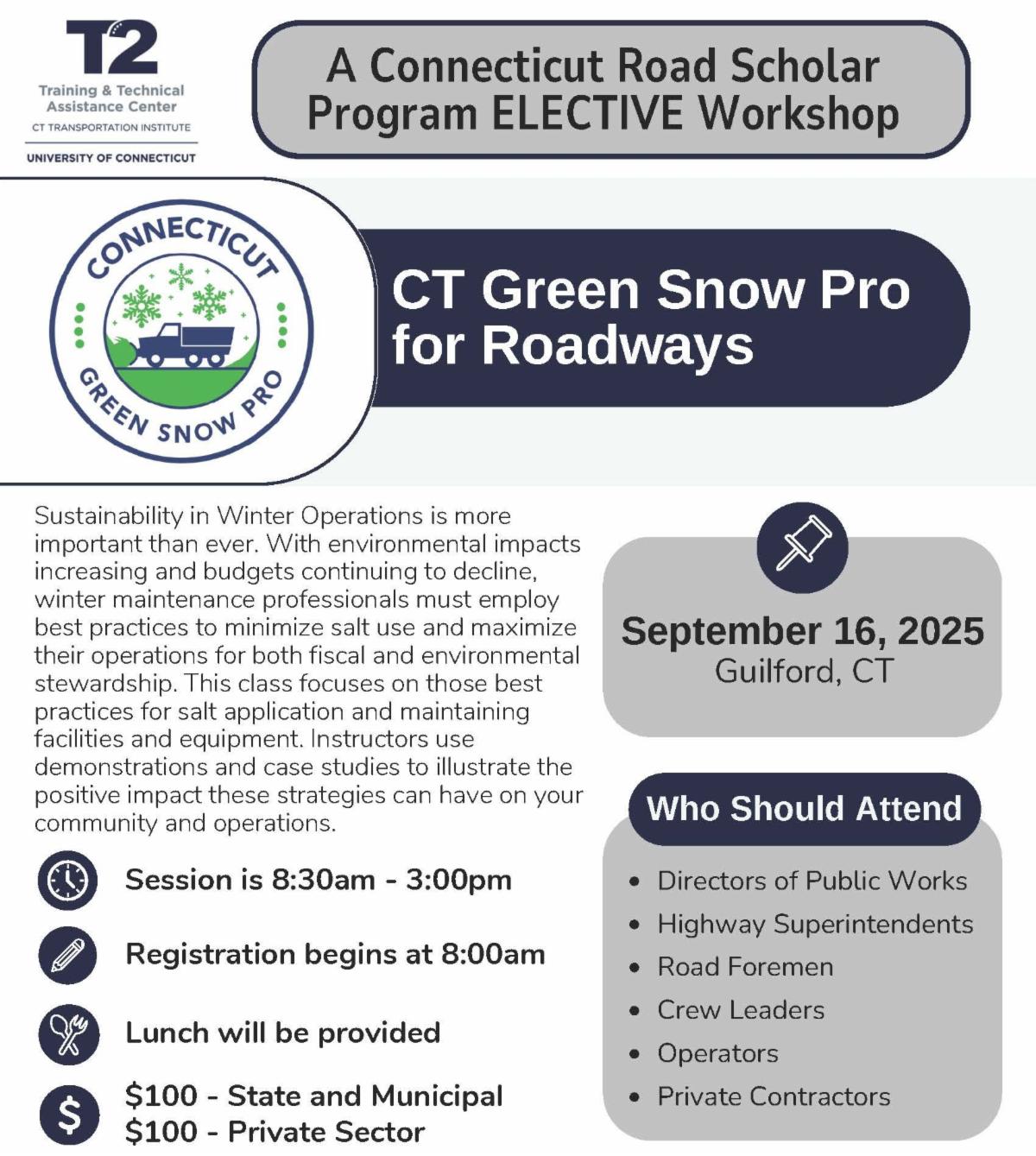 T2 TRAINING OPPORTUNITY: CT Green Snow Pro for Roadways - A CT Road ...