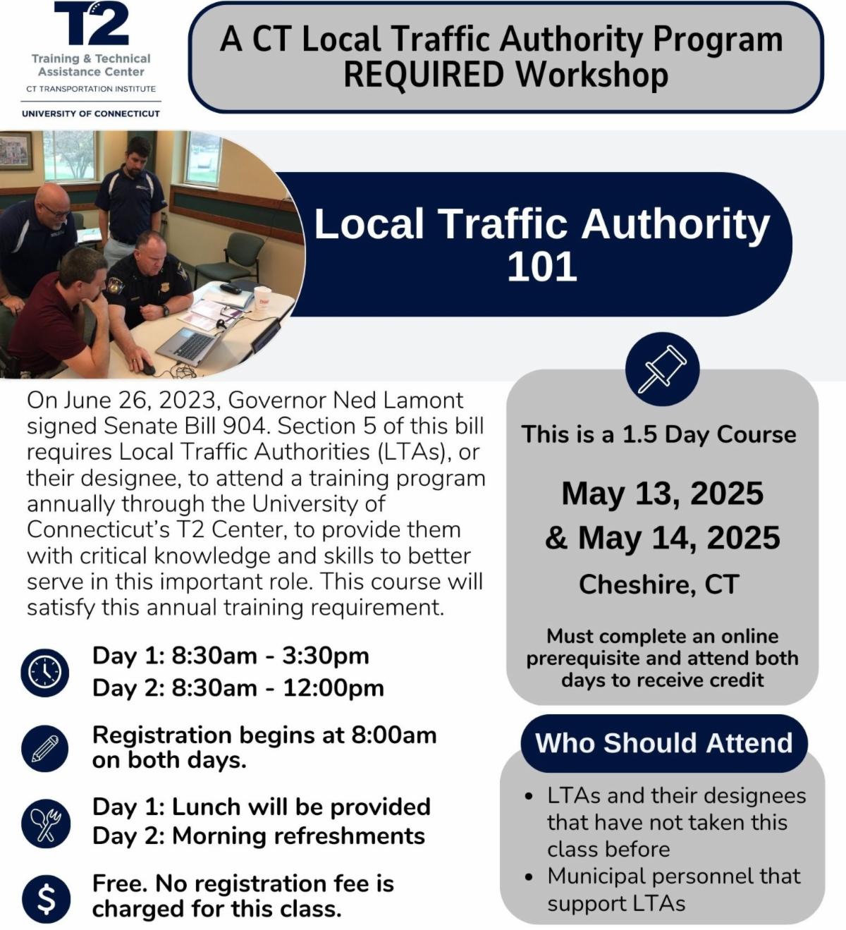 T2 TRAINING OPPORTUNITY: Local Traffic Authority 101 - Local Traffic ...