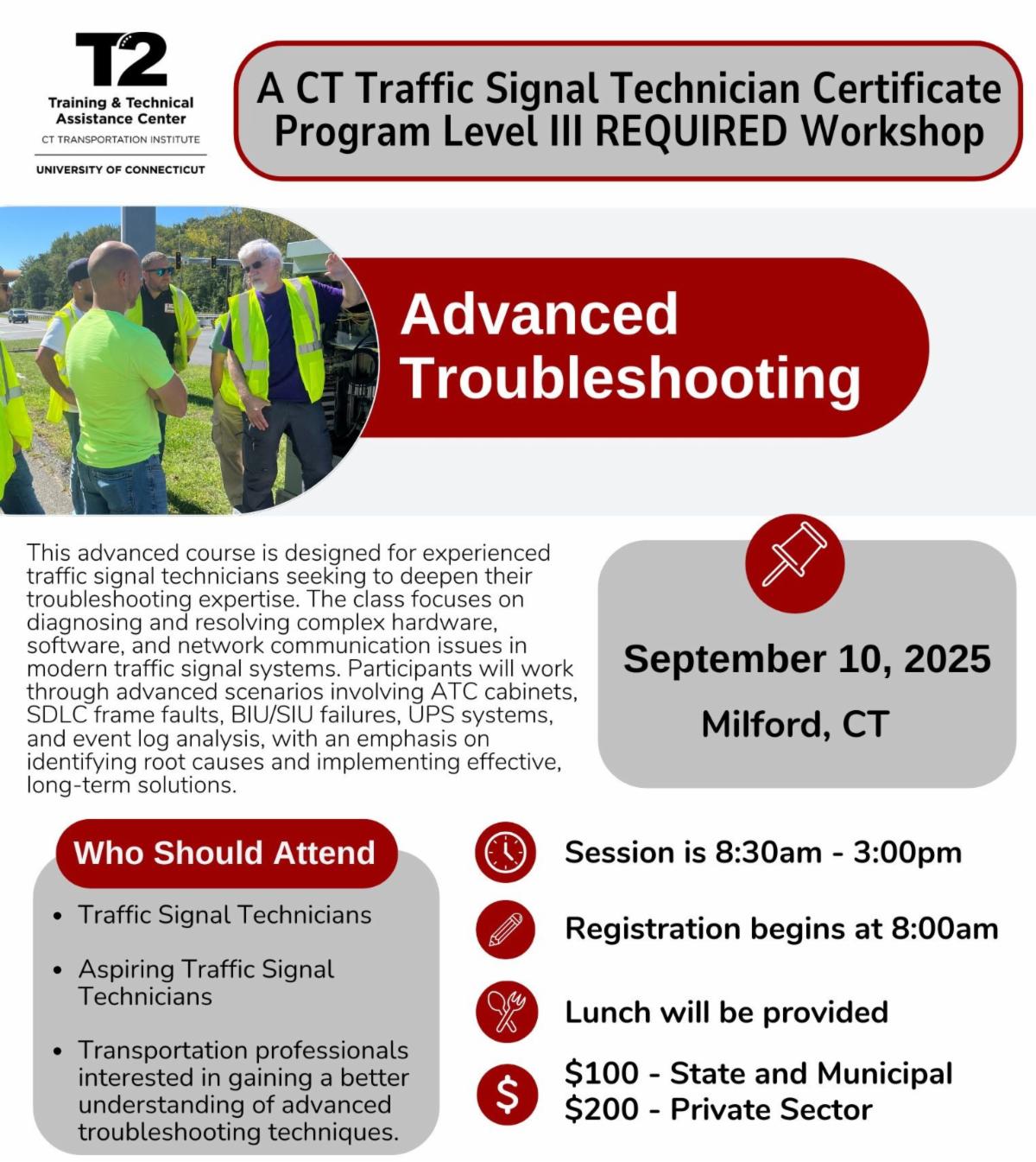 T2 TRAINING OPPORTUNITY: Advanced Troubleshooting - A CT Traffic Signal ...