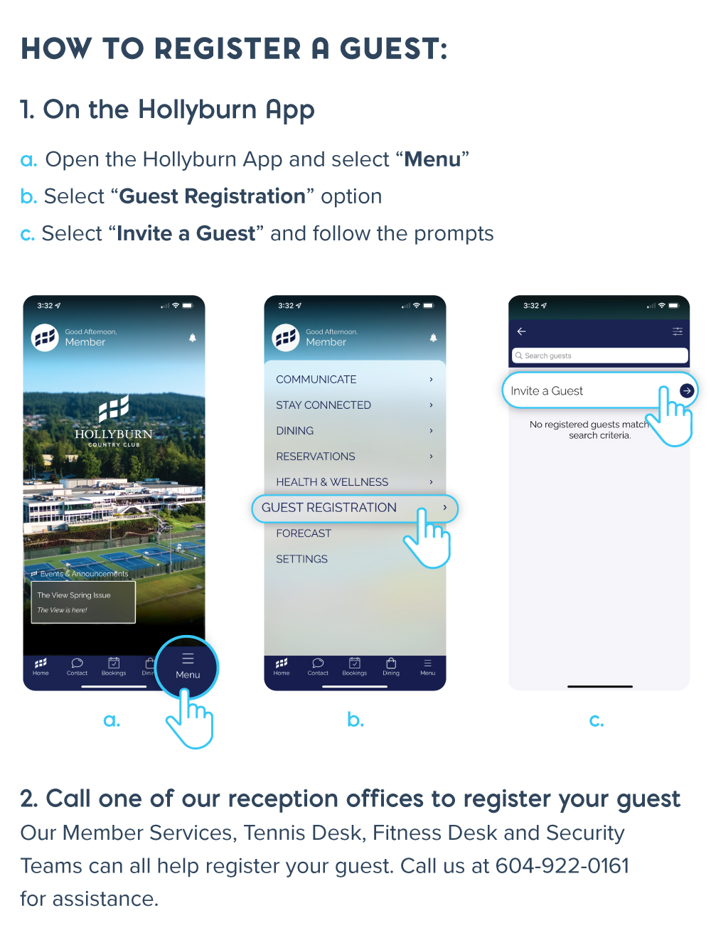 New Guest Registration Policy